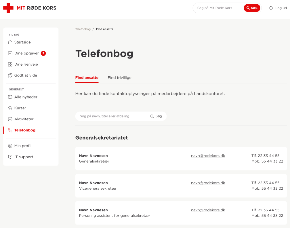 IT-systemer til frivilligledere – Frivilligsupport